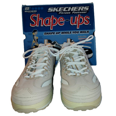 with box Skechers Woman Shape Ups Sneakers 11800NTW Metabolize Tan Size ...