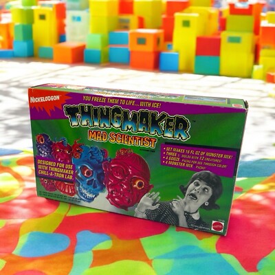 Nickelodeon Mattel Thingmaker Mad Scientist Accessory Pack 1994 Vintage ...