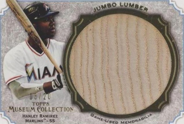 2012 Topps Museum Collection - Jumbo Lumber Relics Gold #MMJLR-HR ...