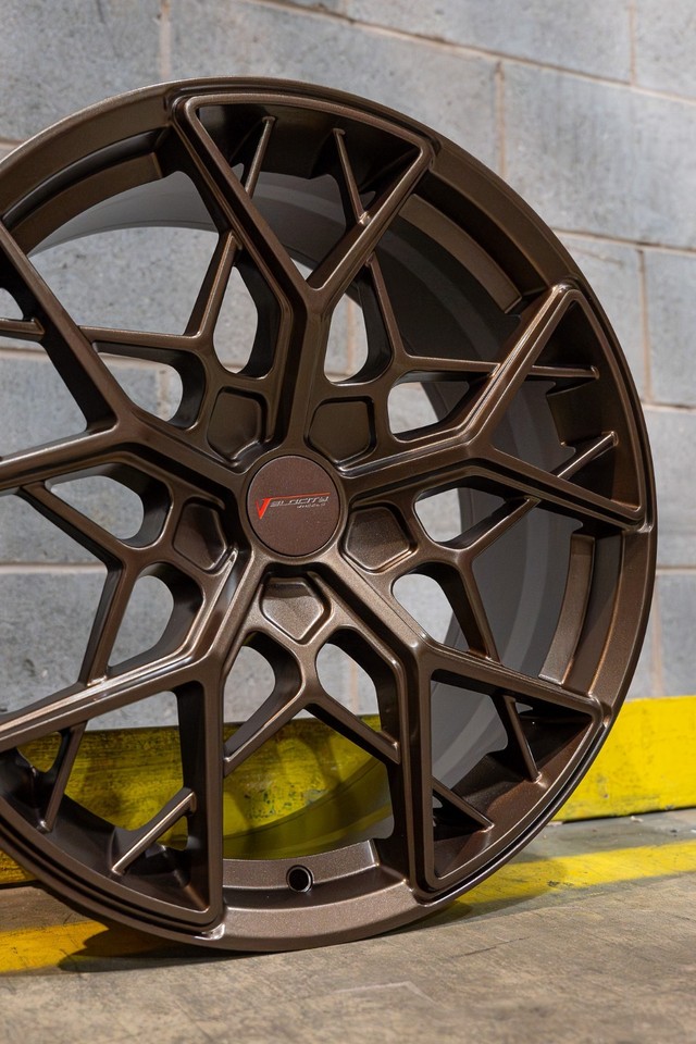 19" Mercedes B Class Velocity VC4 Matt Bronze 8.5j Alloy Wheels X4 ...