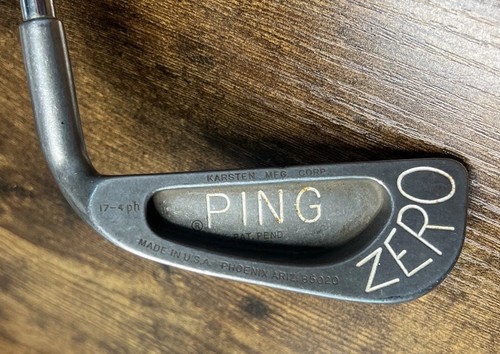 Original Ping Zero Putter Original Grip Vintage Made in USA Karsten 17-4ph | eBay
