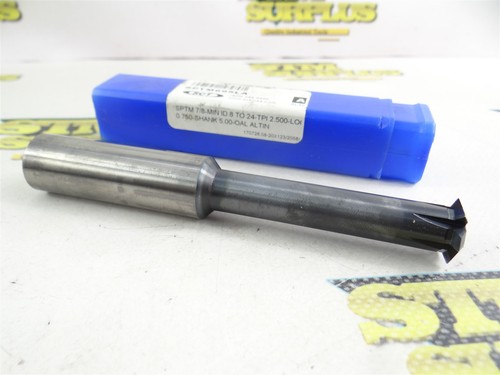 NEW SCT SOLID CARBIDE +ALTIN SINGLE POINT THREAD MILL 7/8" MIN ID | eBay