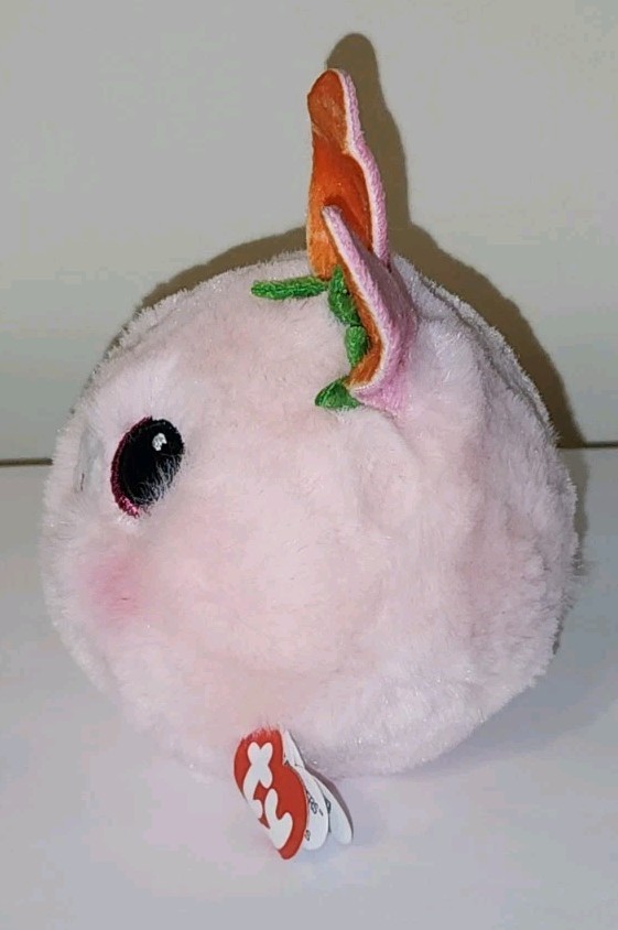 Ty Beanie Bouncers POUNCEY the Easter Bunny (3-4 Inch) NEW Plush Bouncy ...