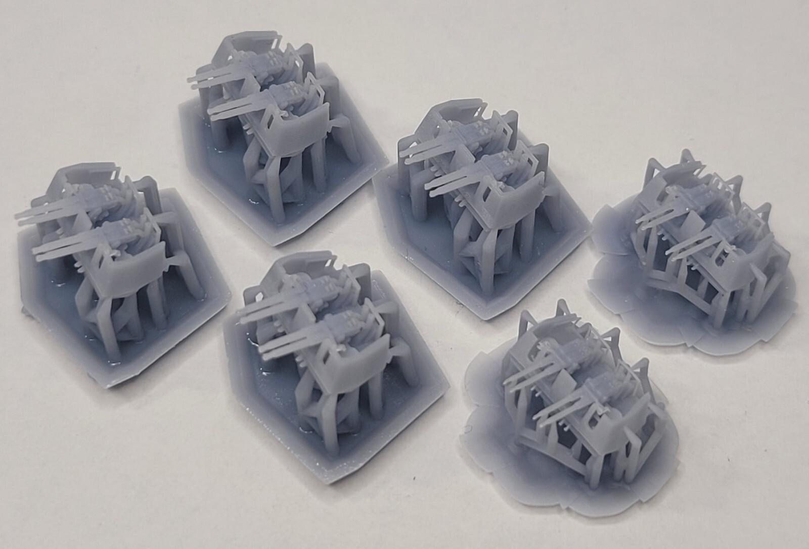 1/350 3D Printed Quad 40mm Bofors AA Guns W Shield X 6 3D Printed | eBay