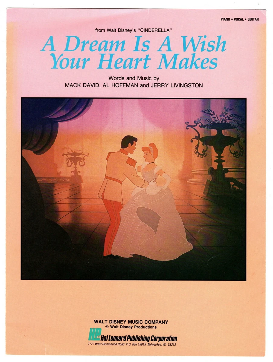 A Dream Is A Wish Your Heart Makes Cinderella