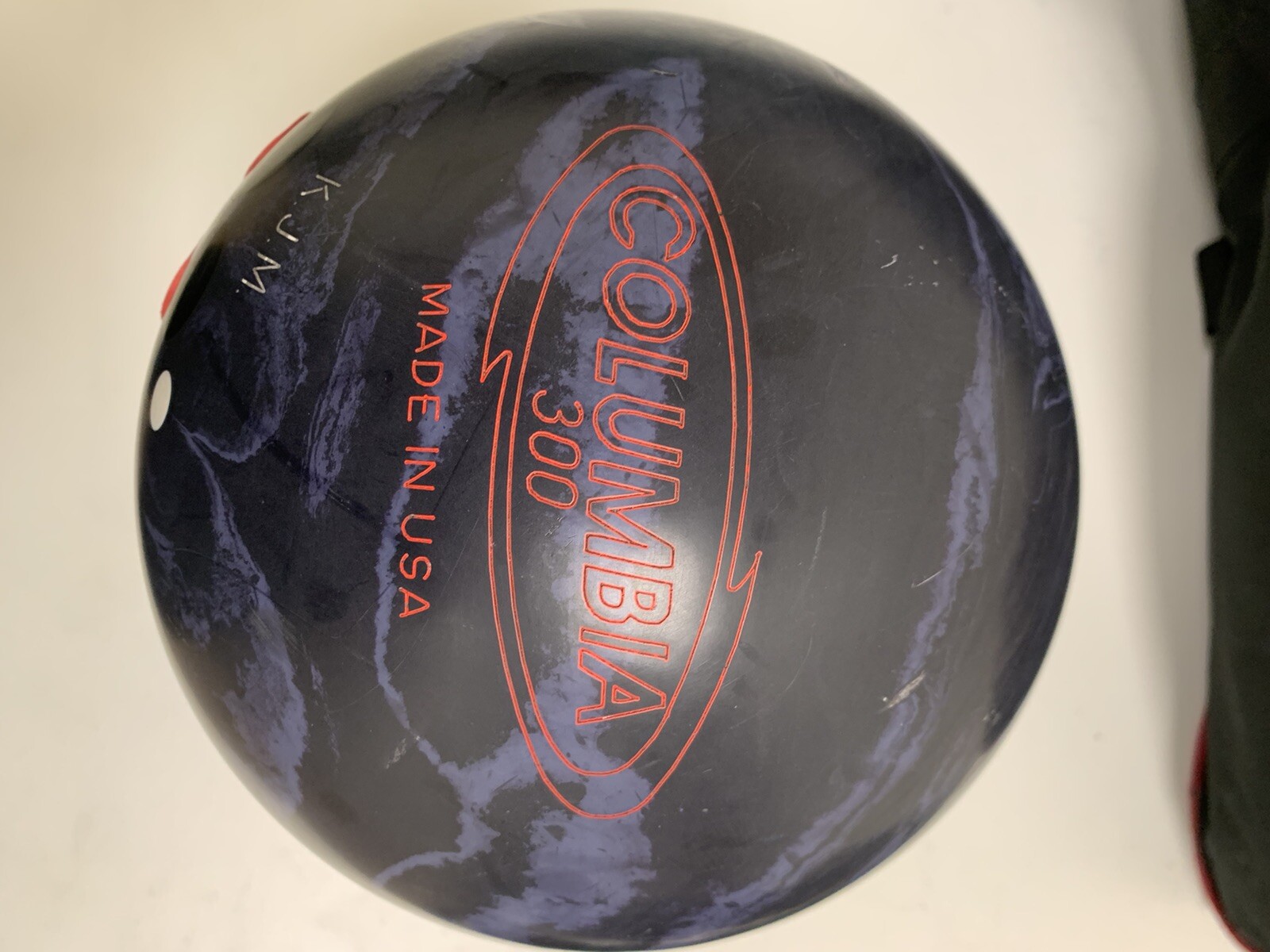 CHAOS TEC White Pin Charcoal Black Resin Columbia 300 Used 15.5lb ...