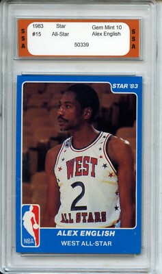 1983 Star All-Star #15 Alex English SSA 10 Gem Mint Denver Nuggets | eBay