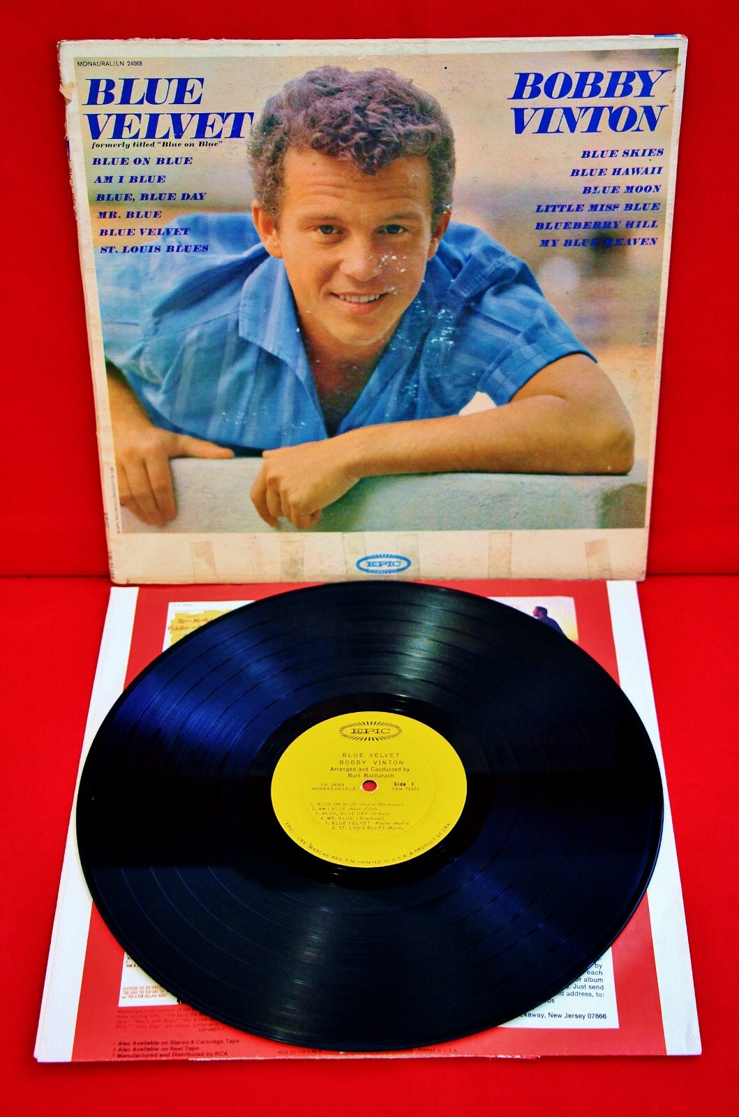 Bobby Vinton Blue Velvet LP 1963 | eBay
