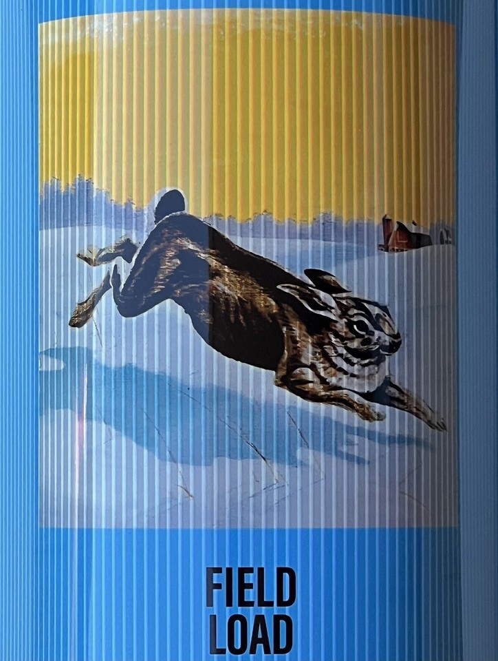 WOW!Curved Holiday Rabbit Field Load 12 Gauge Shotgun Shells 3D Sign ...