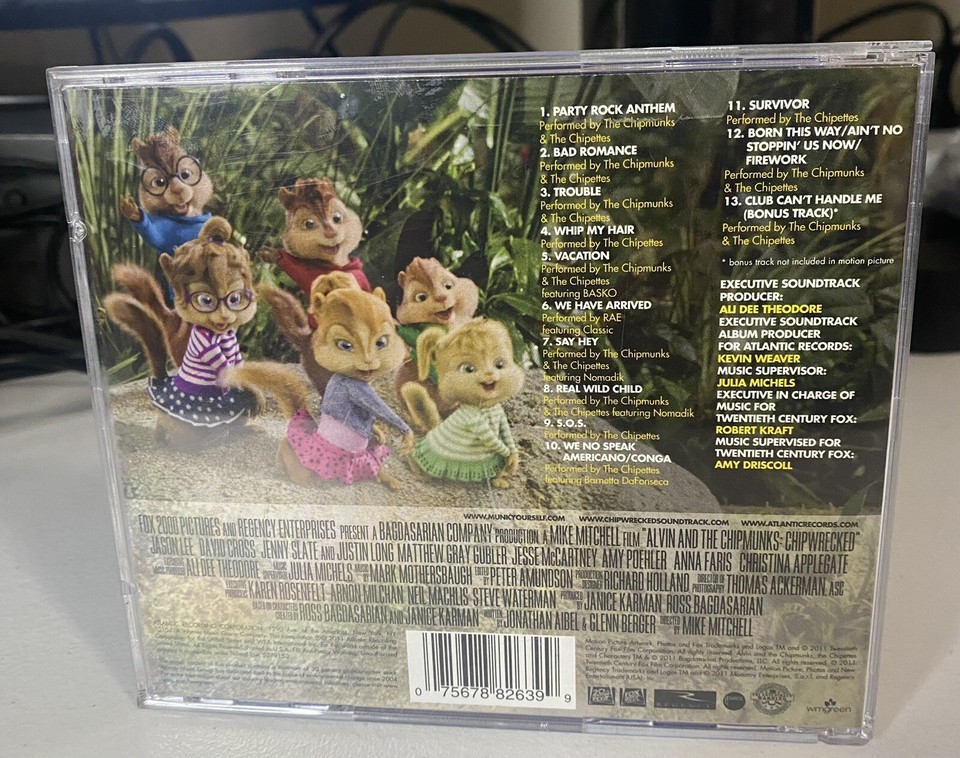 Alvin and the Chipmunks: Chipwrecked (Original Soundtrack) by Various ...