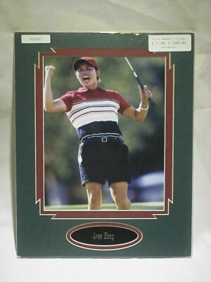Aree Song Golf Custom Matted Photo & Name Plate 11x14 Ready for Framing ...