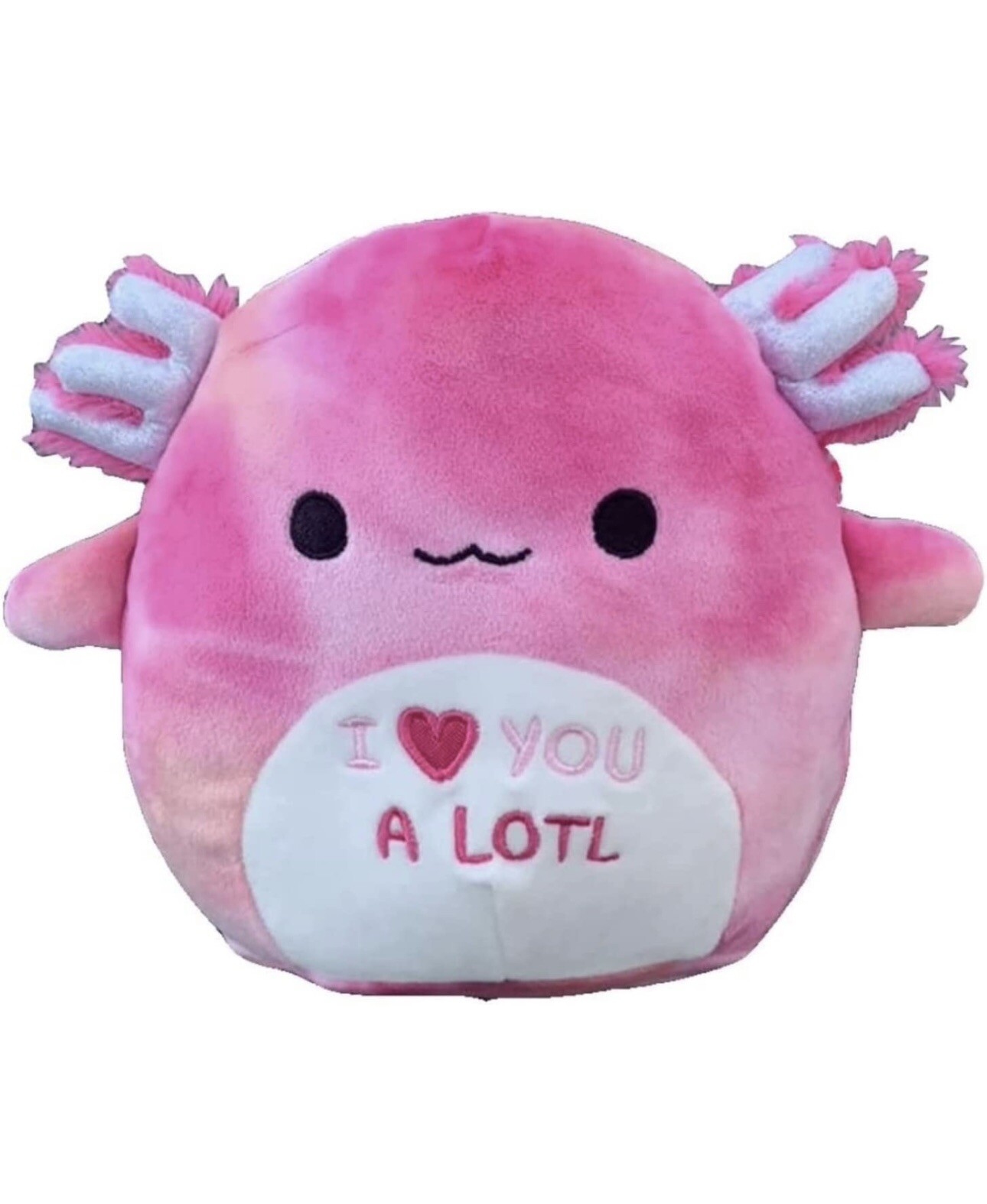 Squishmallow "I Love You A Lotl" 16 inch Valentines Day Axolotl Aleka ...