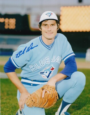 BOB DAVIS TORONTO BLUE JAYS ACTION SIGNED 8x10 | eBay