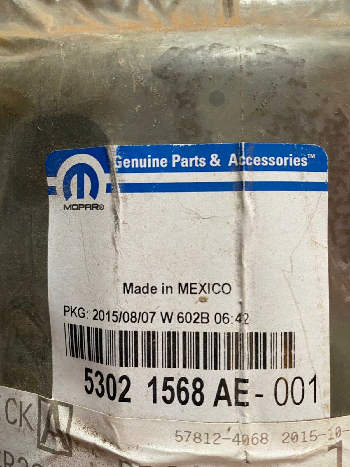 Fixin it!!! 2014-2022 Mopar Engine Oil Pan Gasket 53021568AE| Mopar ...