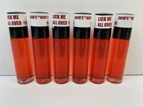 Akim's Perfume Body Oil 0.5 oz (6pc) LICK ME ALL OVER WOMEN | eBay