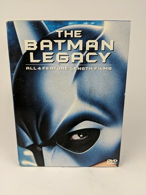 Batman Legacy (DVD, 2000, 4-Disc Set) 85391869528| eBay