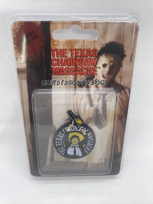 The Texas Chainsaw Massacre Leatherface Limited Edition Pin Badge ...