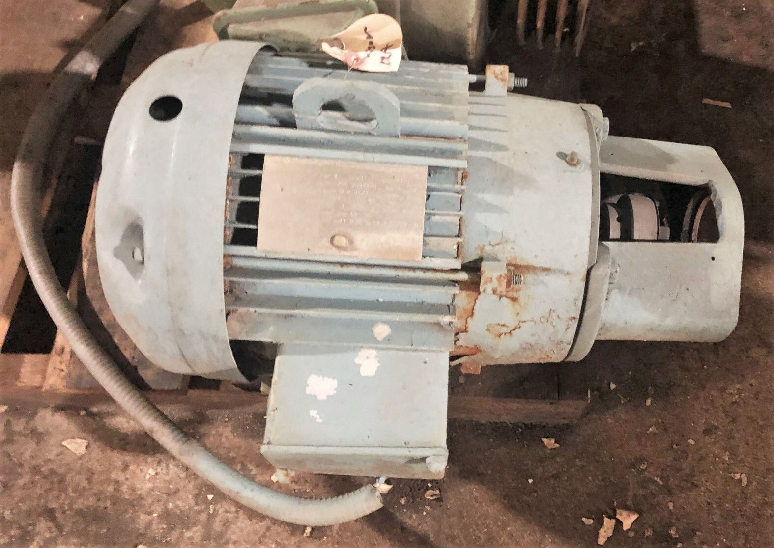 3 HP A.C. Motor, Frame 213TC, 208–230/460V-3-60 | 1170 RPM 1.15 Service ...