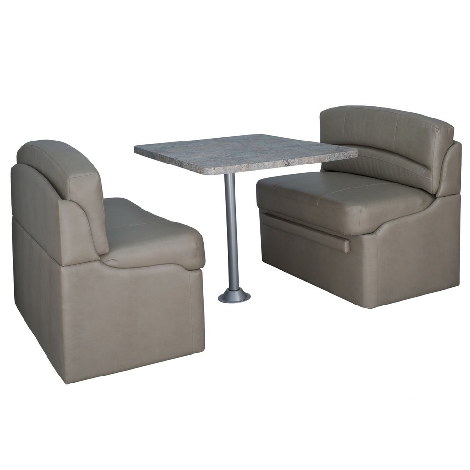 RecPro RV Dinette Seating Set 2 Dining Booths With Table And Surface ...