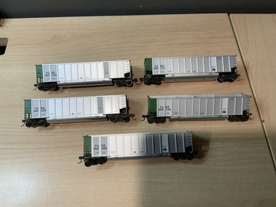 5 Athearn Ho First Union Rail BethGon Coalporter Hopper Cars FURX | eBay