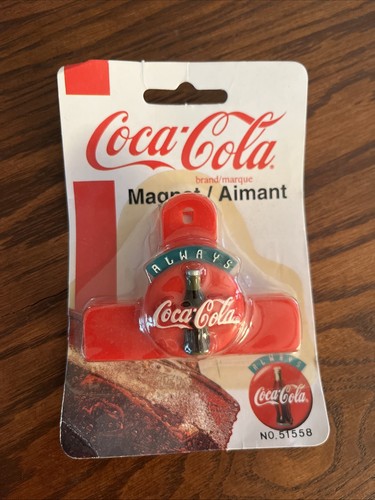 Vintage Coca Cola Chip Clip Fridge Magnet 1995 NOS No. 51558 | eBay