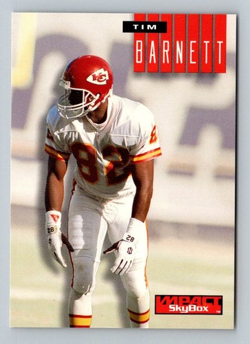 1994 SkyBox Impact #117 Tim Barnett Kansas City Chiefs Football Card | eBay