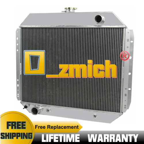 3 Row Aluminum Radiator Fits 1966-1979 Ford F100 F150 F250 F350 Bronco ...