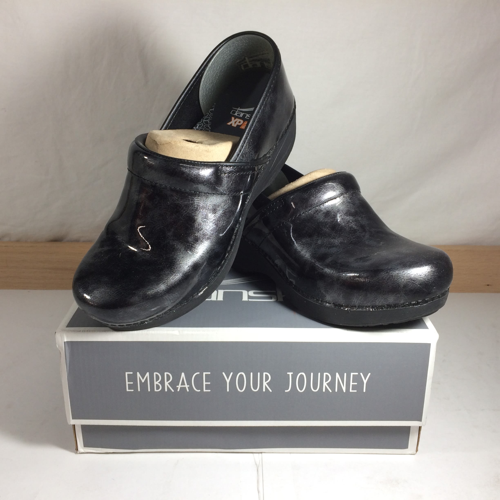 Dansko XP 2.0 Women's Shoes, Pewter Marbled Patent, W39 | eBay