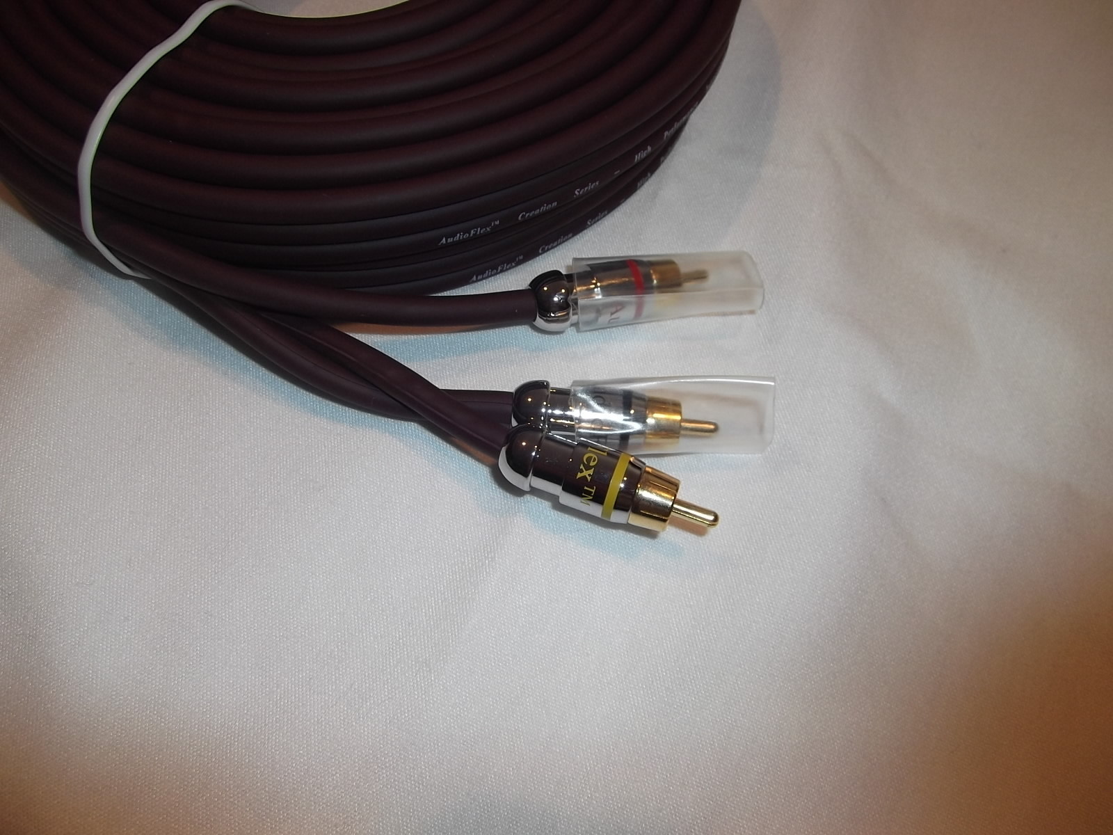 AUDIOPLEX RCA-AV HIGH PERFORMANCE AUDIO VIDEO CABLE 8 METER TRIPLE MADE ...