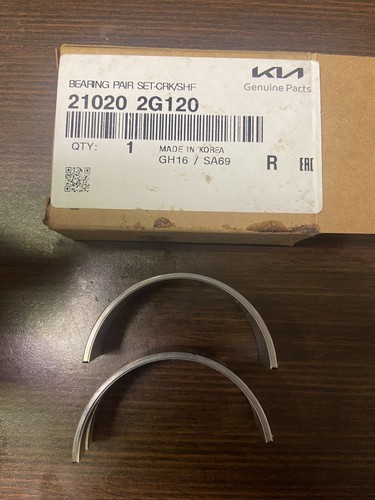 2015 kia optima crankshaft Bearing Pair (21020 2G120) E9 | eBay