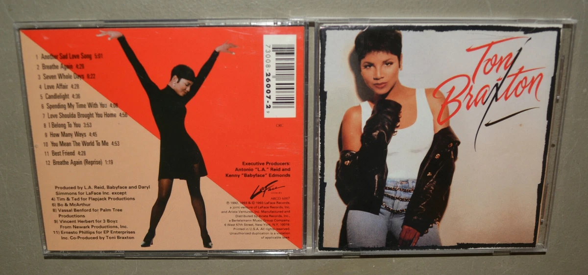Toni Braxton Self Titled Album Cover
