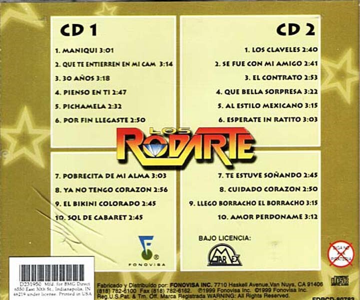 Jugo De Hits ~ Los Rodarte ~ Latin ~ CD ~ Good | eBay