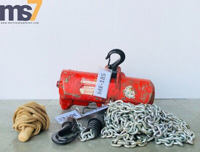 RED ROOSTER PNEUMATIC AIR CHAIN HOIST ½ TON 30 FEET CHAIN | eBay