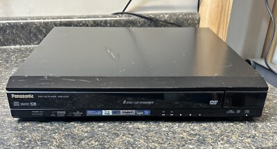 Panasonic DVD-CV47 DVD & CD 5 Disc Changer, Tested & Working, No Remote ...