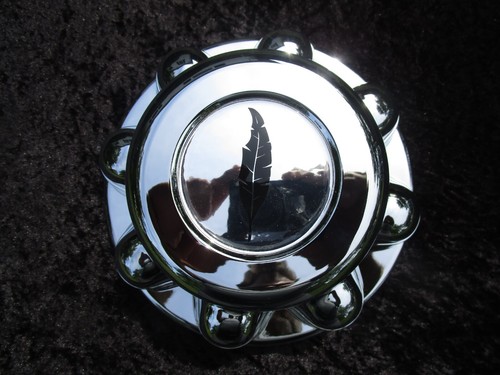 Featherlite 8 Lug 6.5" w/ 7/8" Lug Nut Trailer Chrome Hubcap Set of Two ...