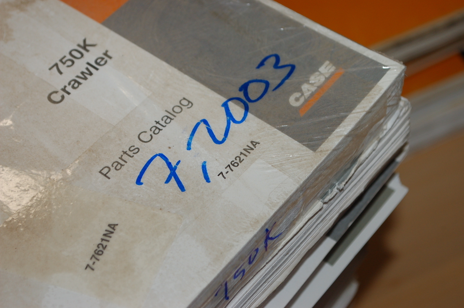 CASE 750k Crawler Bulldozer Tractor Parts Manual Book spare catalog new ...