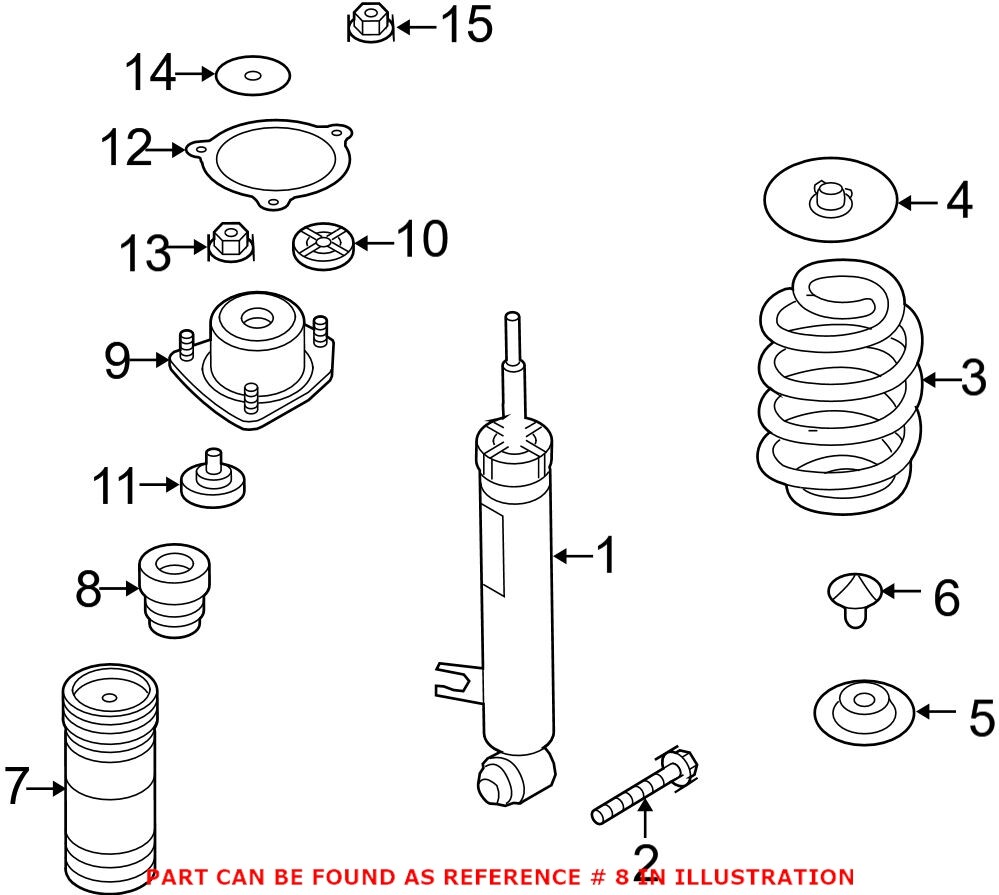 Genuine OEM Jounce Bumper for BMW 33536782870 for sale online | eBay
