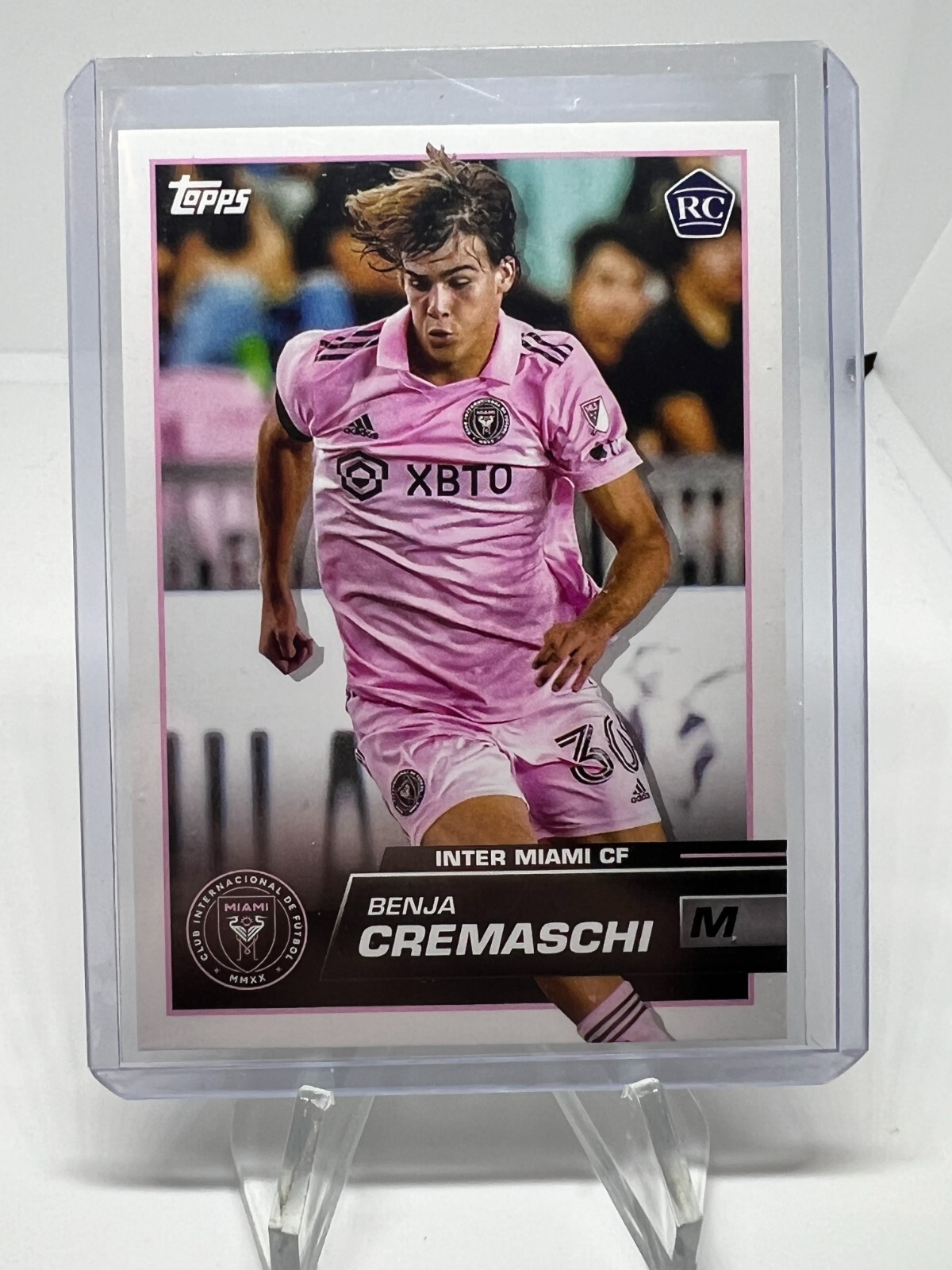 2023 Topps MLS Soccer Benja Cremaschi RC #112 Inter Miami | eBay