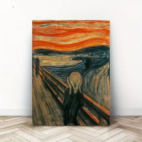 The Scream Wall Art Canvas Unframed/Framed | eBay Australia