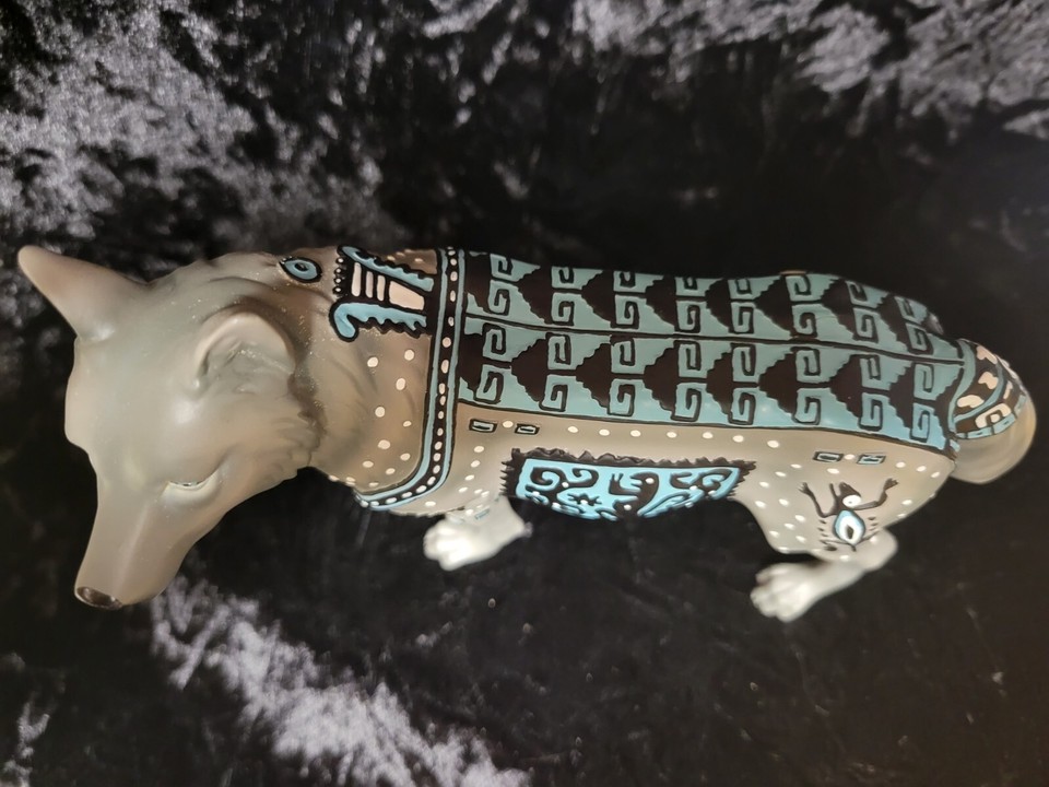 Call Of The Wolf Figurine Aztec Wolf #14105 Westland Giftware | eBay