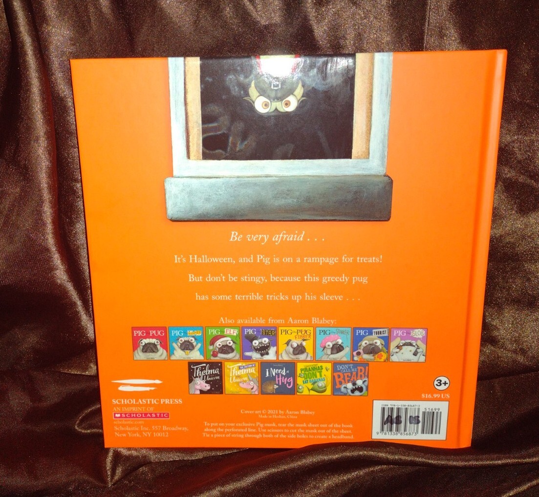 RARE Pig the Monster (Pig the Pug) MISPRINT - PRINTED UPSIDE DOWN ...