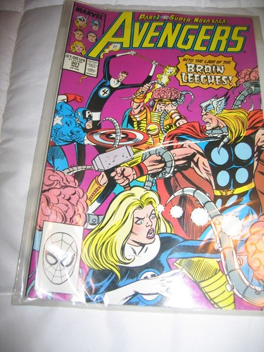 THE AVENGERS 1ST APPEARANCE OF SUPER NOVA #301 MARVEL COMICS 1989 | eBay