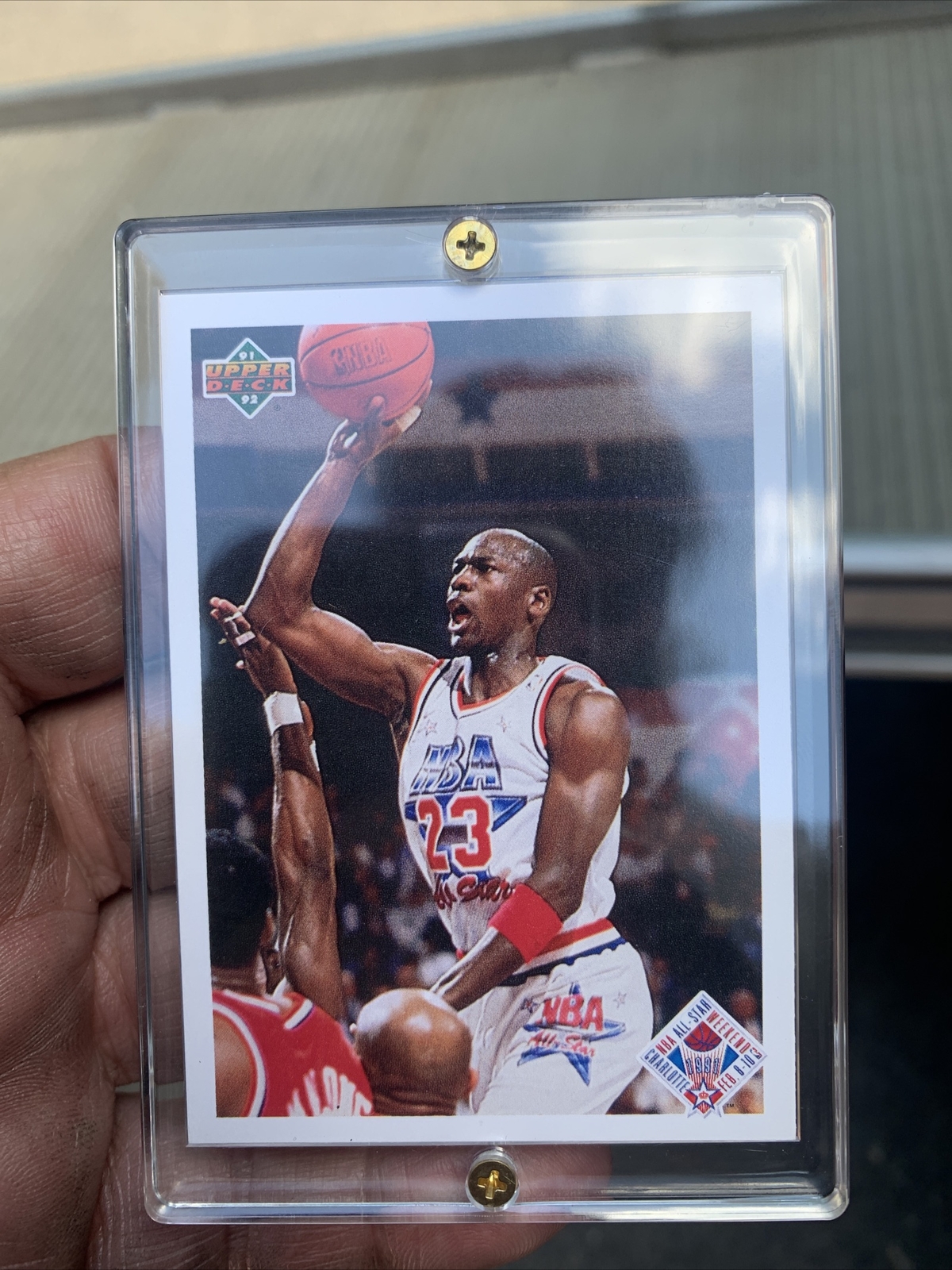 1991-1992 Michael Jordan Upper Deck #48 CL All-Star NBA Trading Card ...