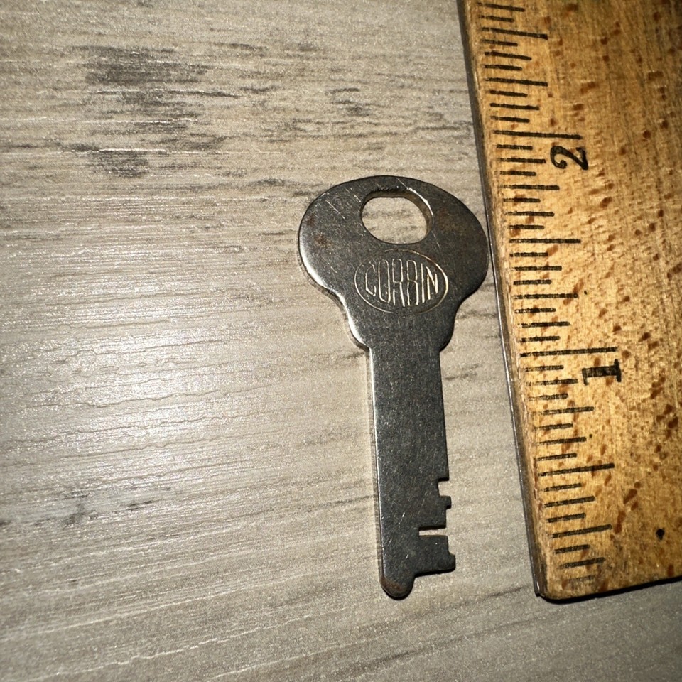 Antique Skeleton Key Corbin #T133 Flat Legit Antique Key! | eBay