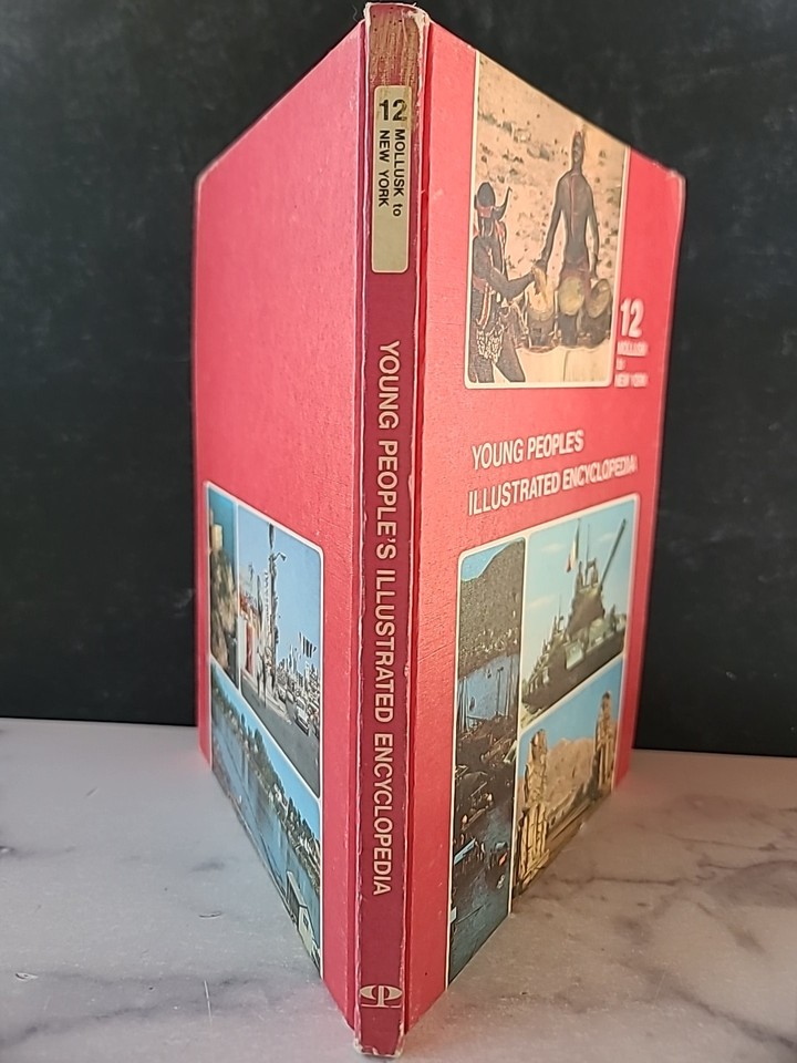 Young People's Illustrated Encyclopedia Volume 12 Mollusk To New York ...