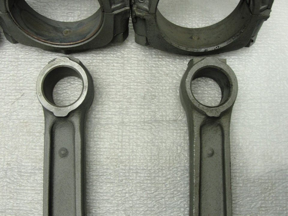 (8) GM BBC Big Block Chevy 3/8" Dimple Connecting Rods Press Fit 427 ...