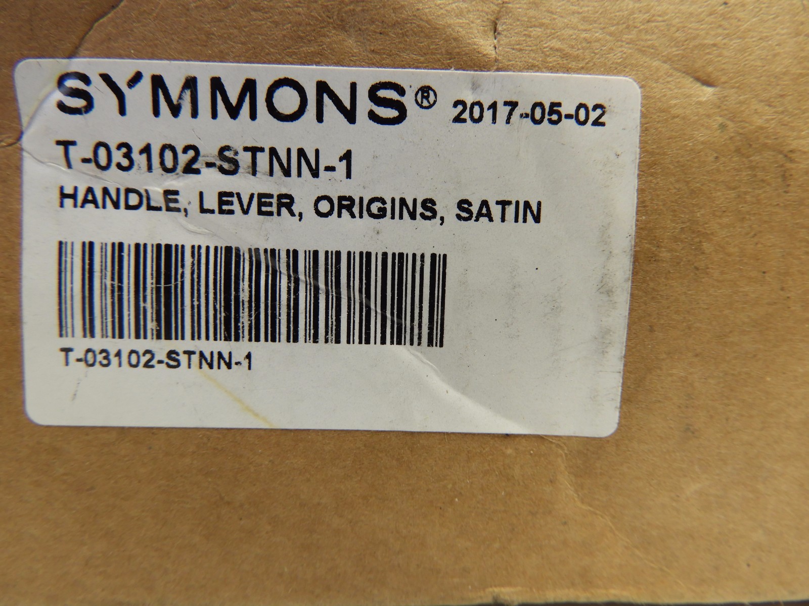 Symmons T-03102-STNN-1 Handle,Lever, Origins | eBay