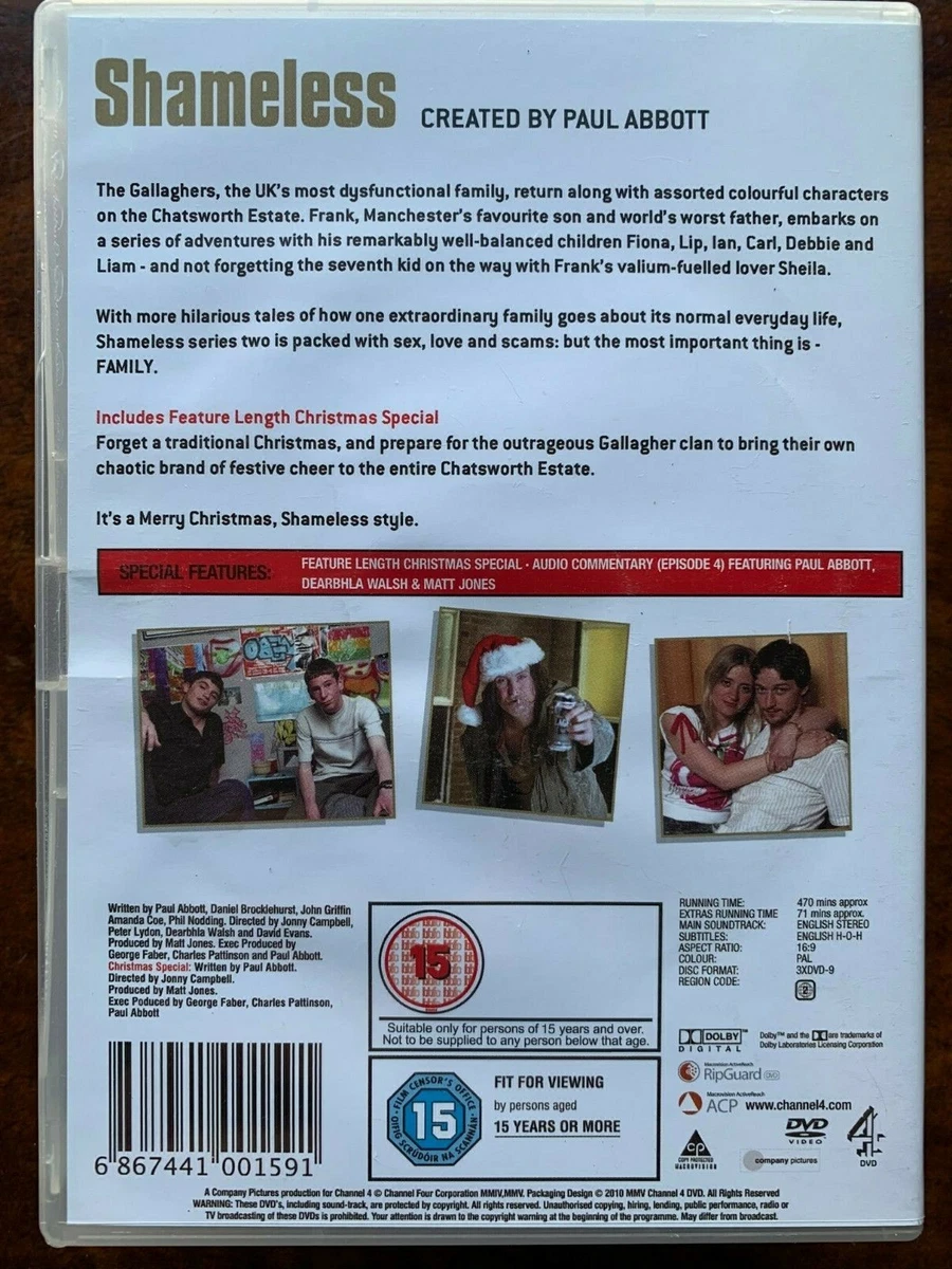 Shameless Season 3 Dvd