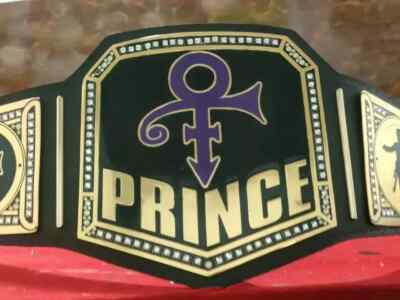 Prince Customized Championship Belt adult size 2mm Brass | eBay