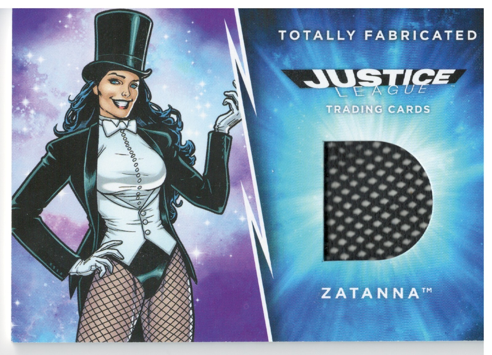 DC JLA Justice League Totally Fabricated Cards; TF-12, TF-15 ...